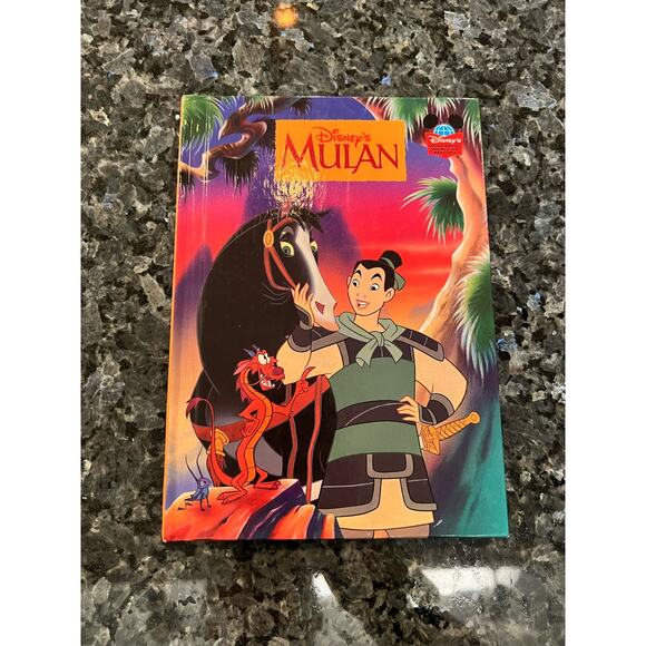 Disney Mulan | Accents | Vintage Disneys Mulan Hardcover Book | Poshmark